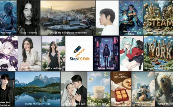 Step1X-Edit：阶跃星辰推出的开源图像编辑大模型 - AIHub工具导航