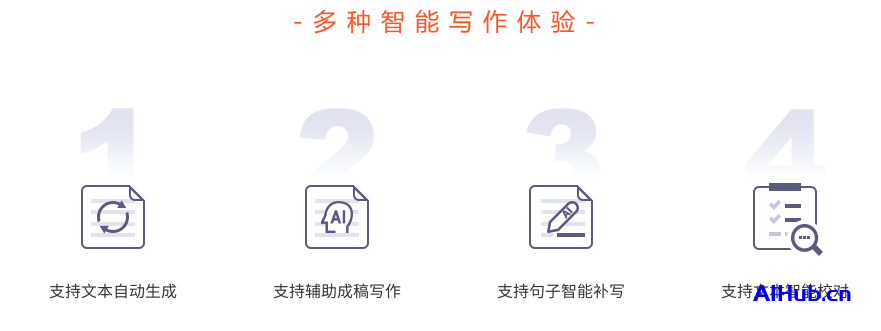 WPS智能写作 - AIHub | AI导航