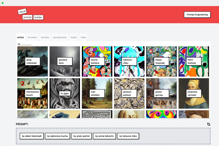 Visual Prompt Builder-AI 提示词可视化工具 - AIHub工具导航