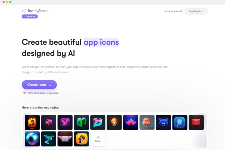 IconifyAI：AI应用图标生成器 - AIHub工具导航