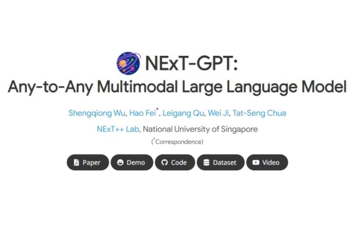 NExT-GPT：开源全能多模态AI大模型 - AIHub