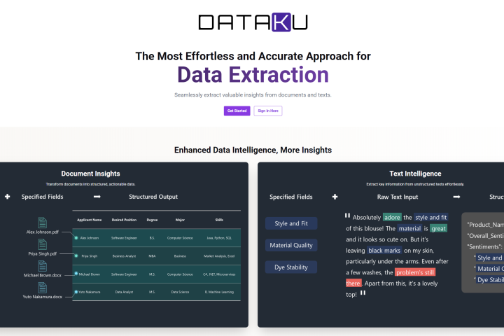 Dataku - AIHub工具导航