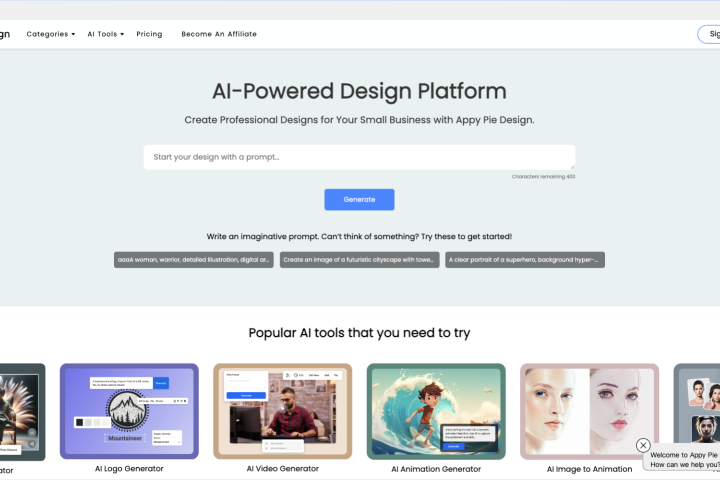 Appy Pie Design—AI驱动的在线设计平台 - AIHub | AI导航 Appy Pie Design—AI驱动的在线设计平台 - AIHub | AI导航