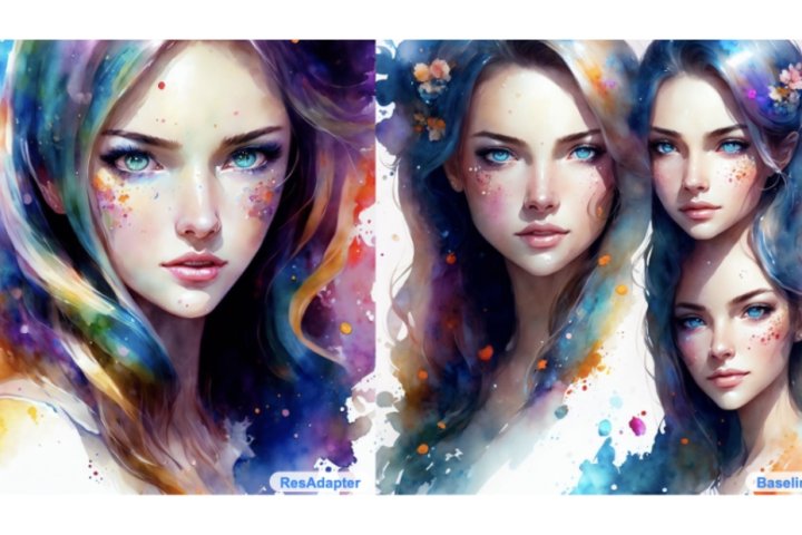 ResAdapter-字节跳动推出的AI图像分辨率适配器 - AIHub工具导航