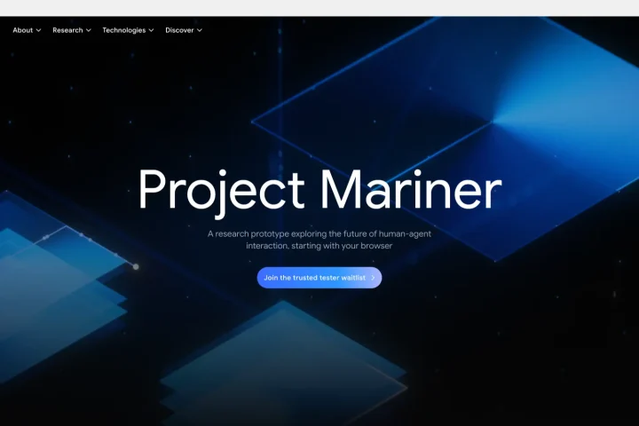 Project Mariner：谷歌推出的革命性AI智能代理，重新定义你与浏览器的互动 - AIHub工具导航