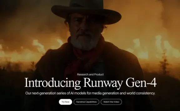 Gen-4：Runway推出的新一代AI视频生成模型 - AIHub