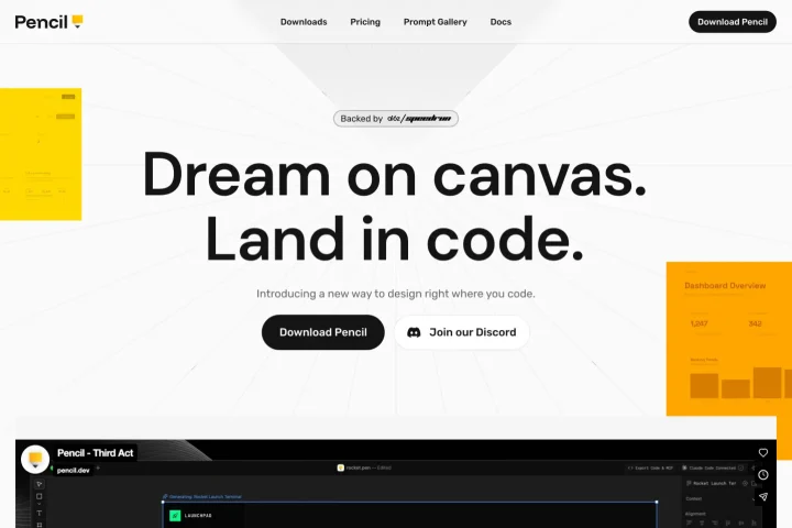 Pencil - AI 原生设计工具，在 IDE 中完成从设计到代码的一站式交付 - AIHub